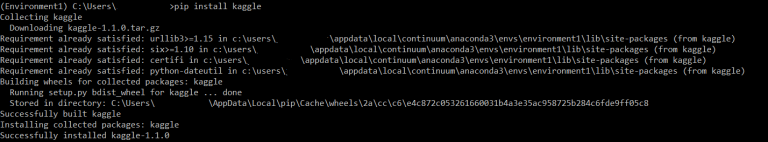 Searching and Downloading Kaggle Datasets in Command Line - FC Python